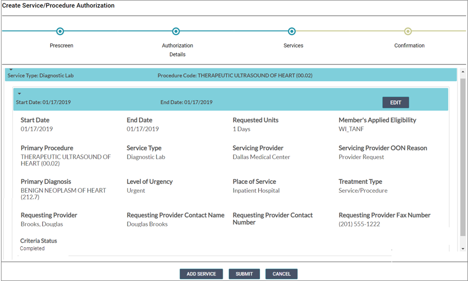 Reviewing the SP authorization services